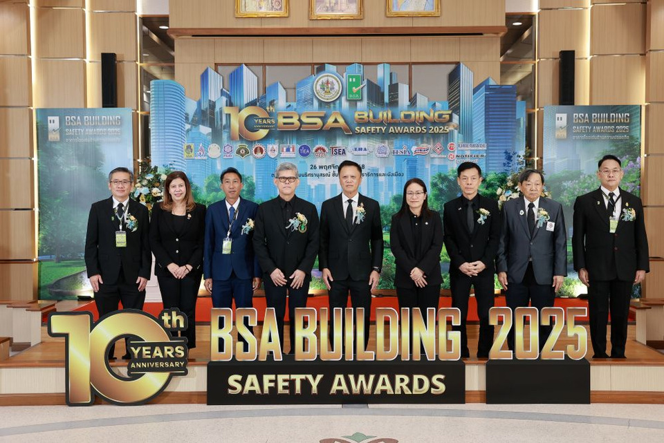 67 อาคารคว้ารางวัล “BSA Building Safety Award 2025” ฉลองครบรอบ 10 ปี ...