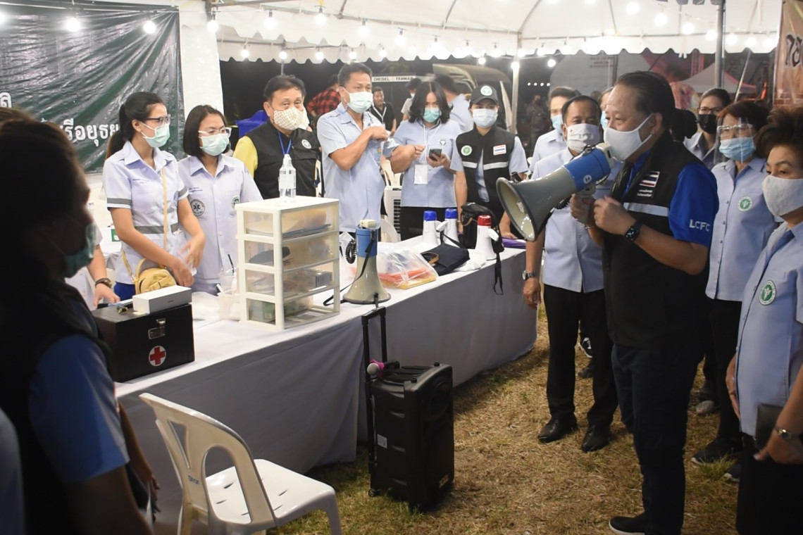 สสจ.กรุงเก่า คุมเข้มป้องกันโควิด-19 ในงานยอยศยิ่งฟ้าอยุธยามรดกโลก ประจำ ...