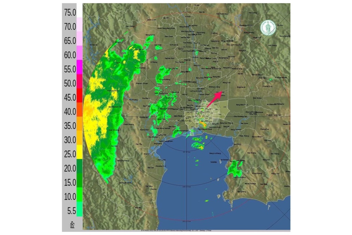 ฝนเล็กน้อย-ปานกลางหลายพื้นที่ กทม.เคลื่อนตัวทิศตะวันออกเฉียงเหนือ ...