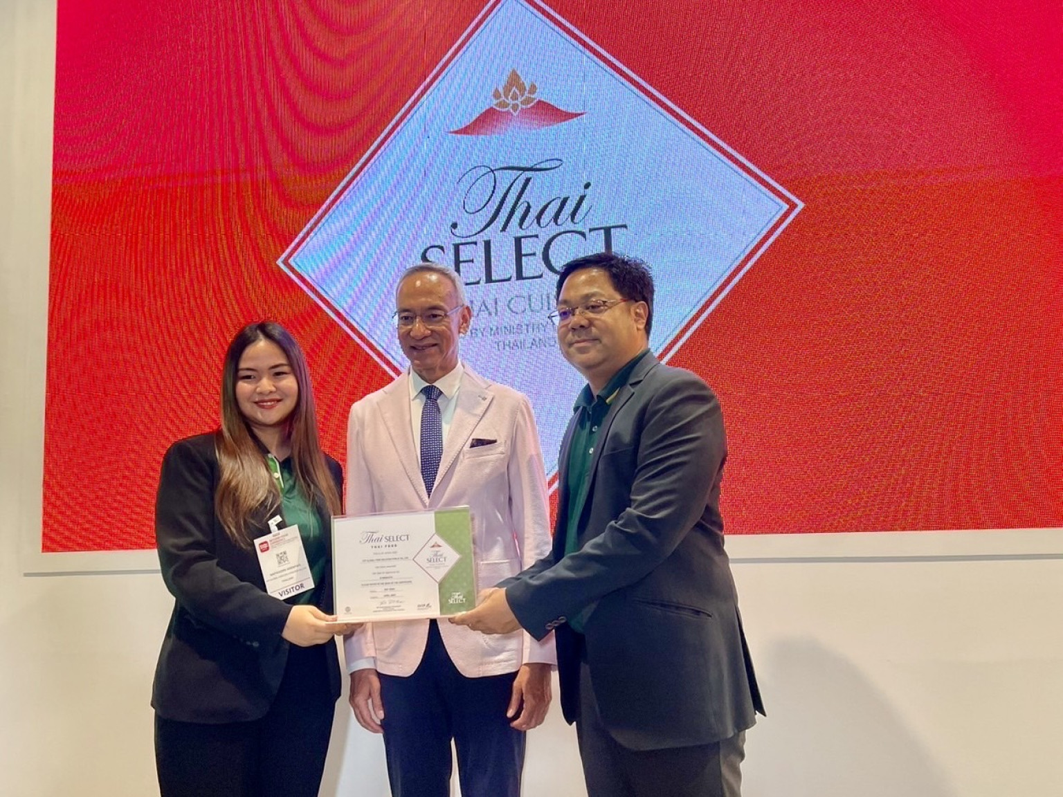 DITP เดินหน้ามอบ Thai SELECT ให้ 38 ผู้ประกอบการ การันตีผลิตภัณฑ์อาหารไทย ในงาน THAIFEX ANUGA ...