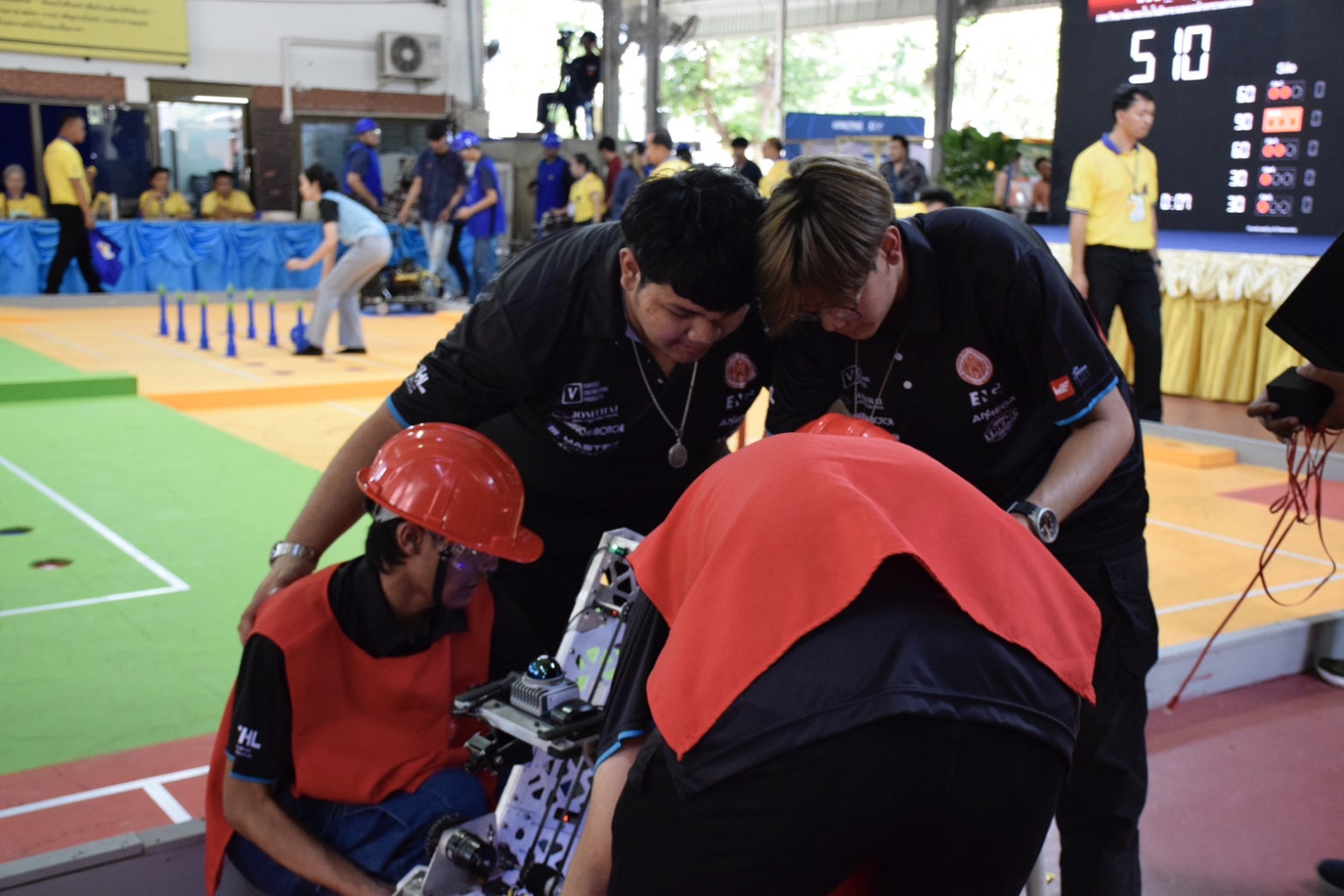 เด็ก มจพ. คว้ารางวัลชนะเลิศแข่งขันหุ่นยนต์ THAILAND ABU ROBOCON CHAMPIONSHIP 2024 - สยามรัฐ