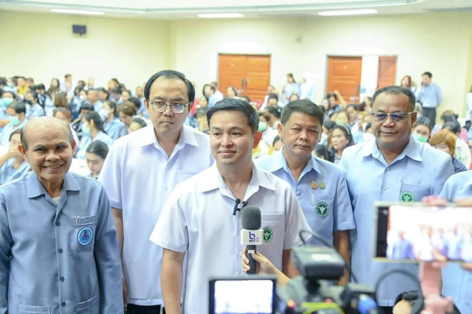 สธ.กาญจนบุรี Kick off ขับเคลื่อนนโยบายคนไทยห่างไกลโรคไม่ติดต่อเรื้อรัง(NCDs) ด้วยกลไก'อสม. ...